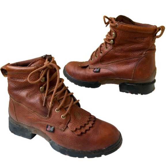 Justin Boots | Shoes | Justin Roper Paddock Boots Western Waterproof ...